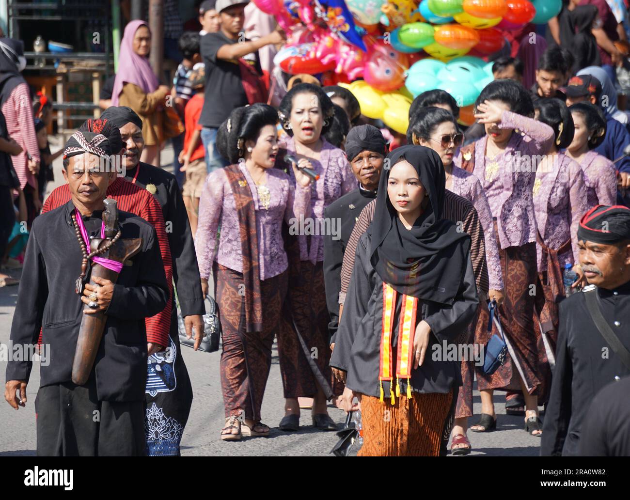 The Tumpeng Agung Nusantara Carnival is held to commemorate the ...