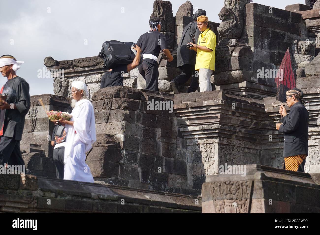 The Tumpeng Agung Nusantara Carnival is held to commemorate the ...