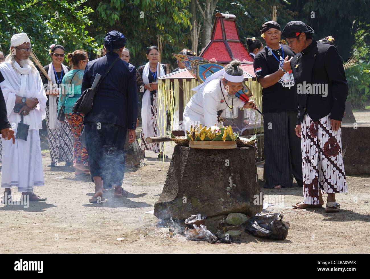 The Tumpeng Agung Nusantara Carnival is held to commemorate the ...