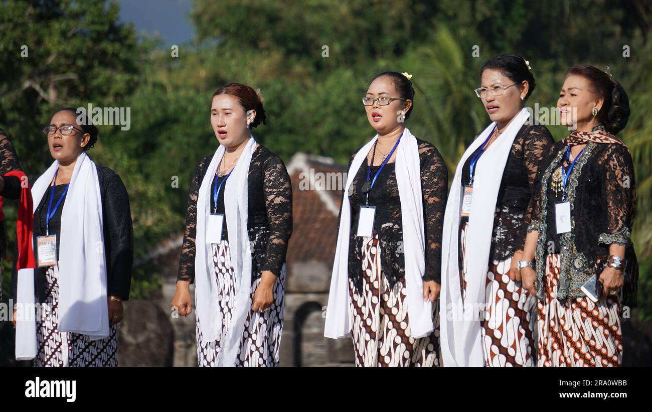 The Tumpeng Agung Nusantara Carnival is held to commemorate the ...