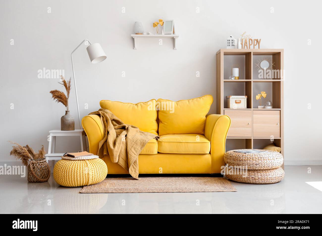 Soft poufs hi-res stock photography and images - Alamy