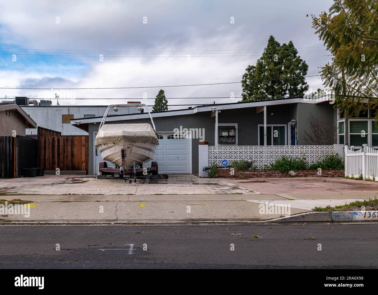 Buildings and homes in Westminster, California, home to a large ...
