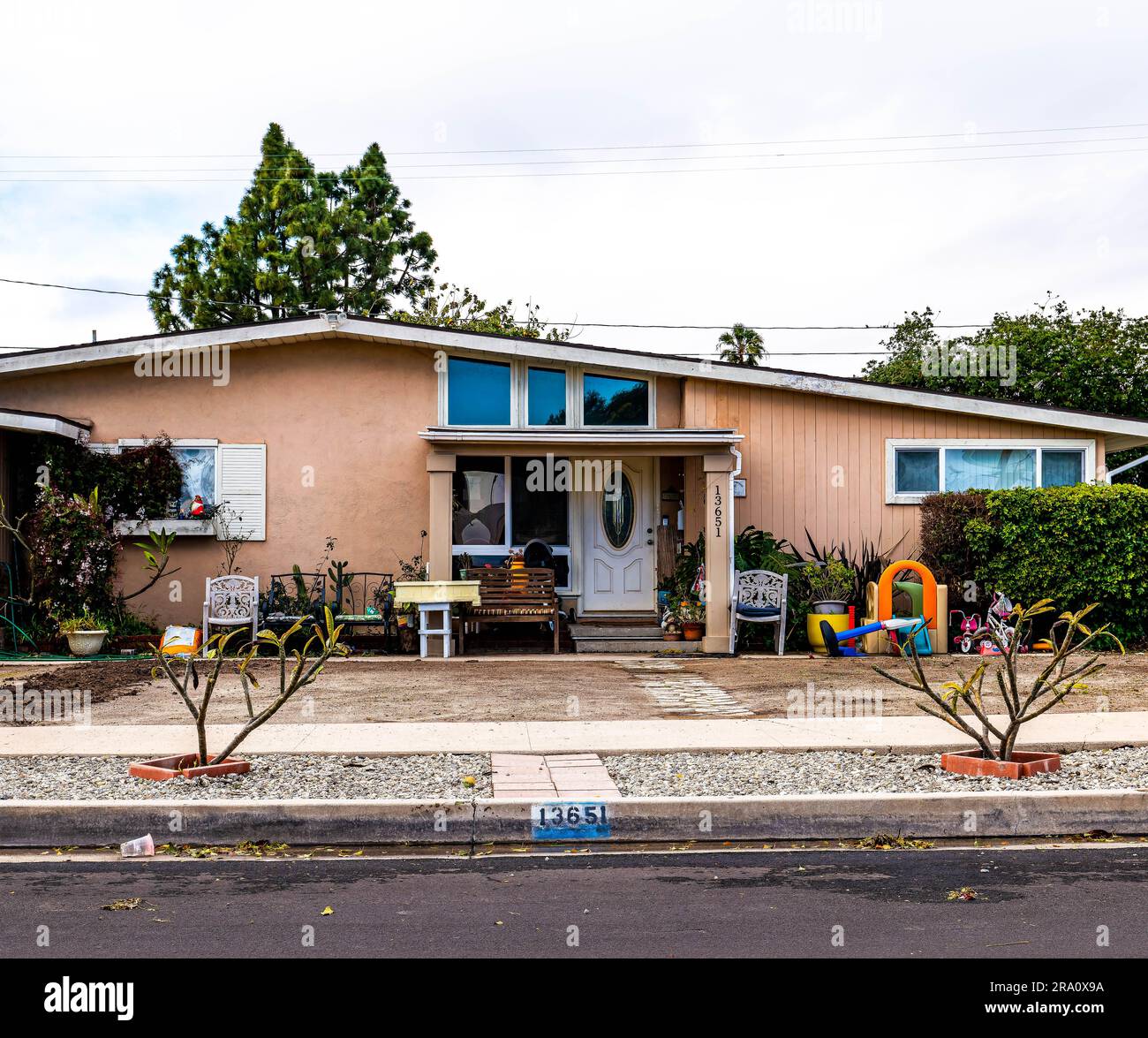 Buildings and homes in Westminster, California, home to a large ...