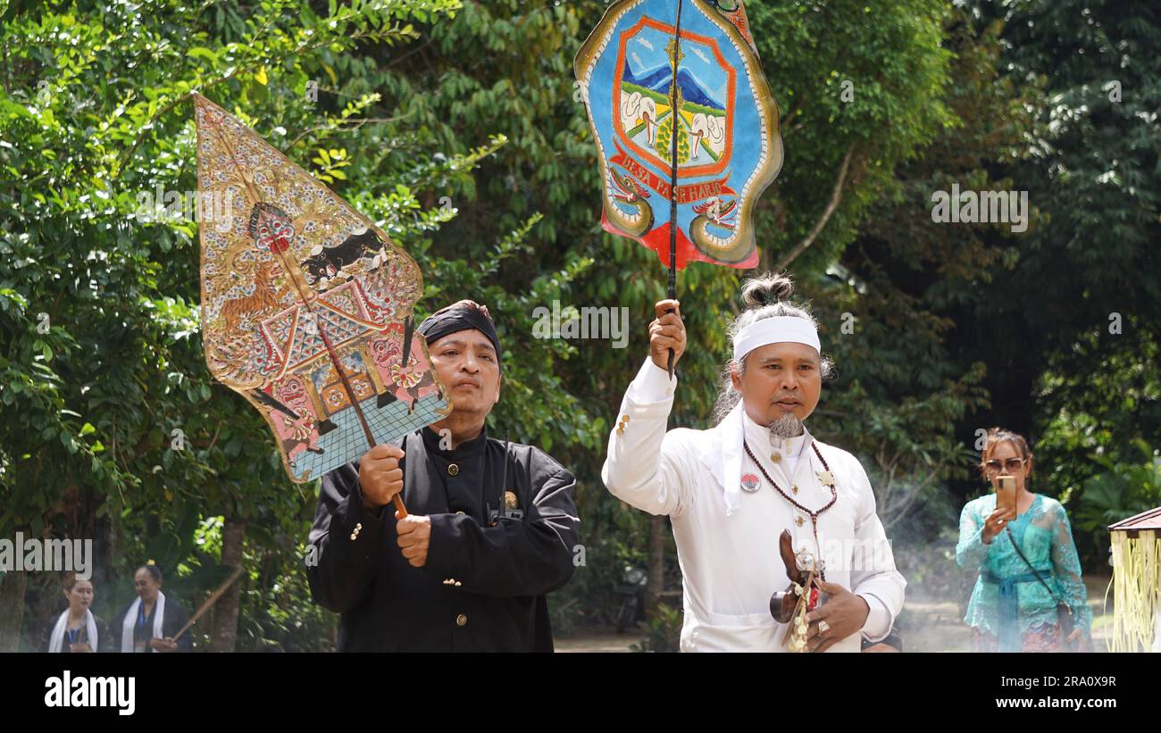 The Tumpeng Agung Nusantara Carnival is held to commemorate the ...