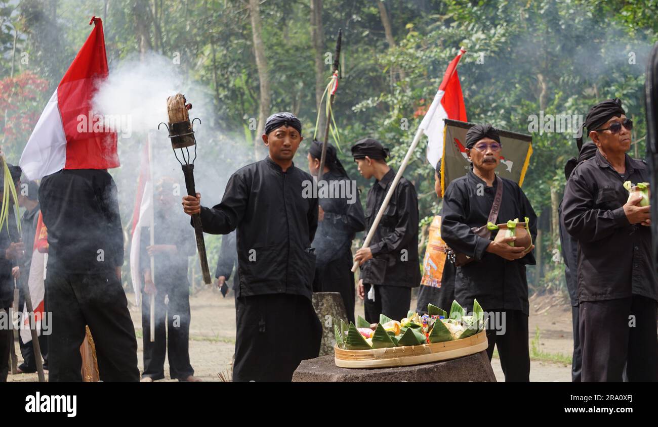 The Tumpeng Agung Nusantara Carnival is held to commemorate the ...