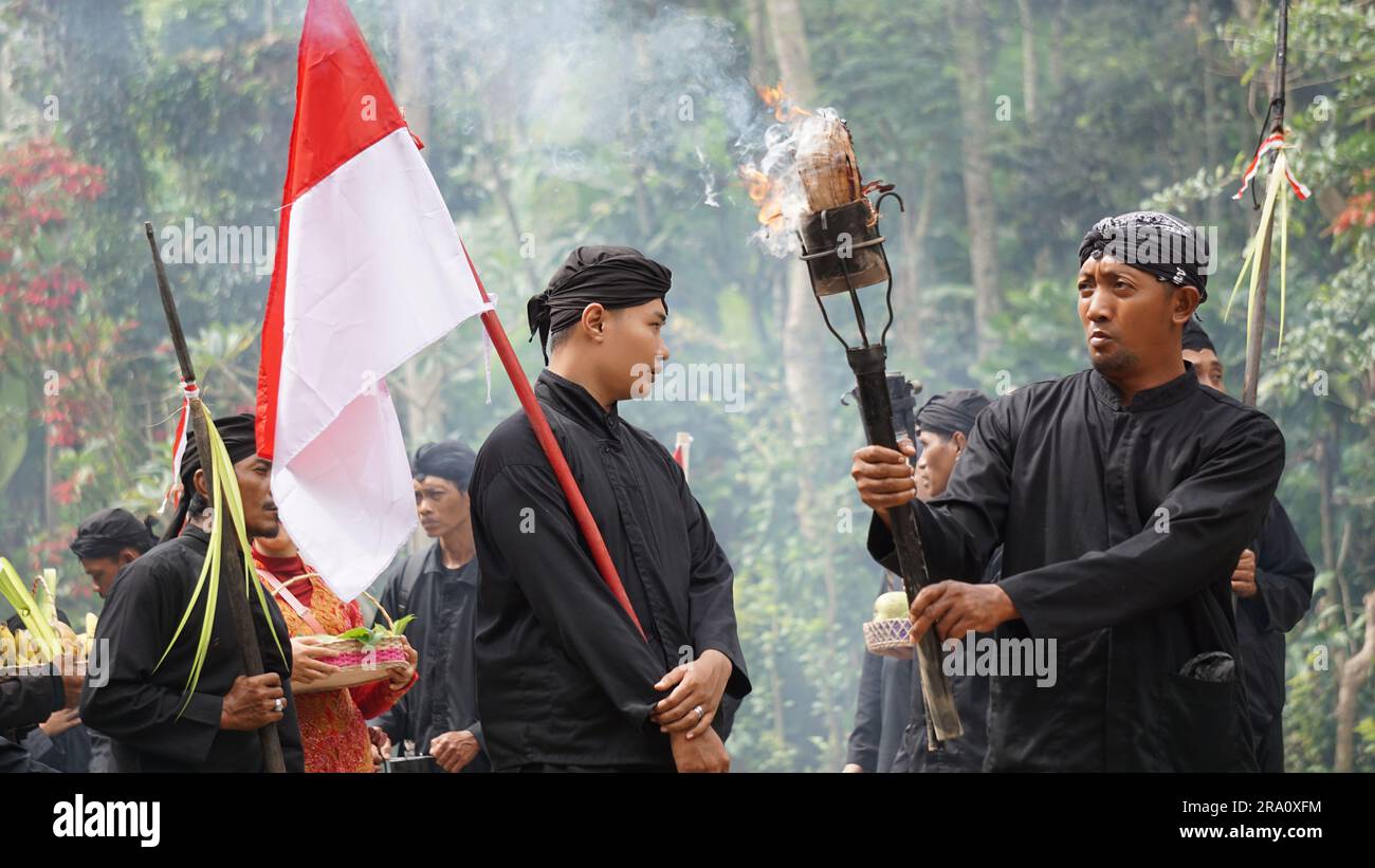 The Tumpeng Agung Nusantara Carnival is held to commemorate the ...