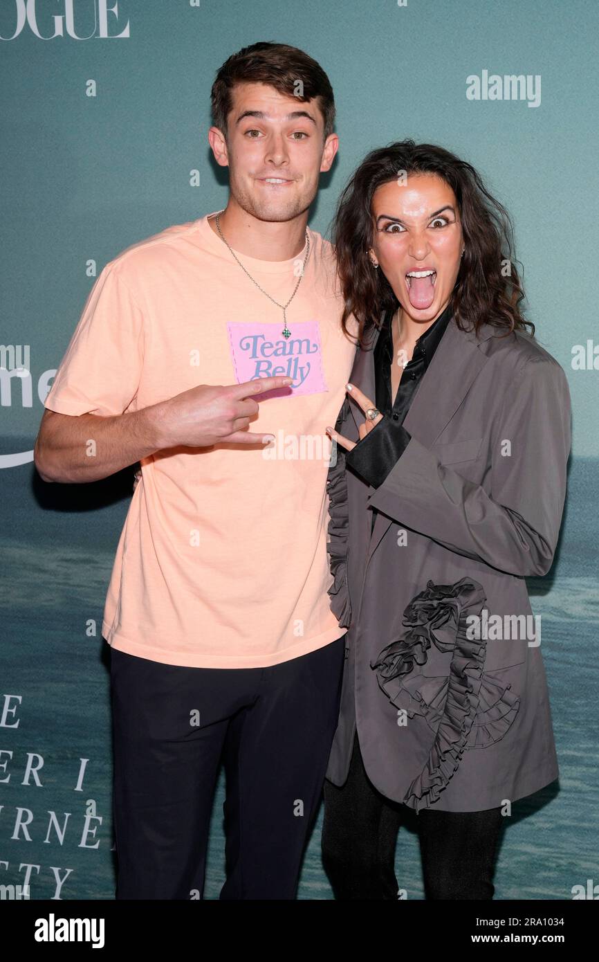 Brian Altemus and Abby Corrigan attend Prime's "The Summer I Turned ...