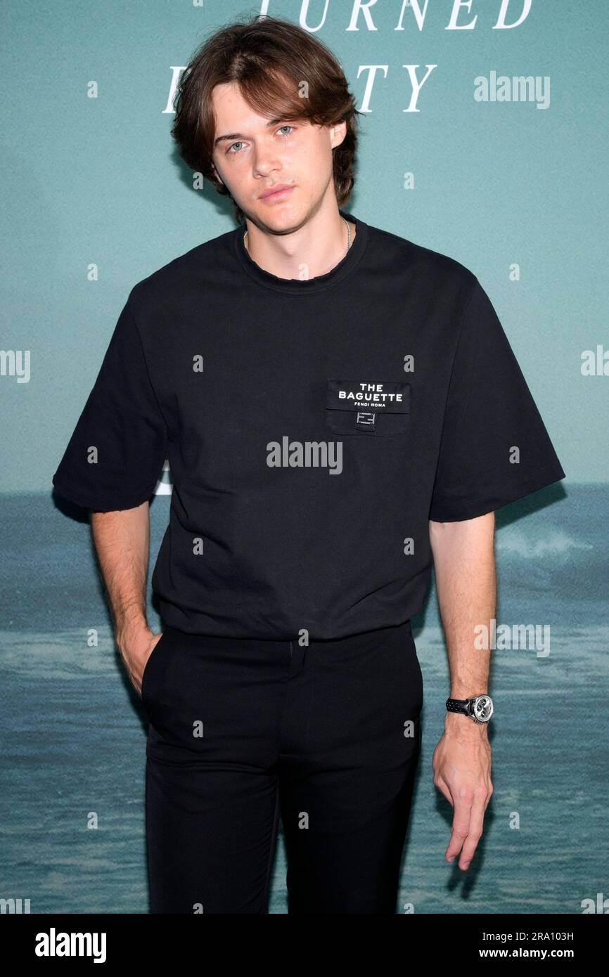 Christopher Briney attends Prime's "The Summer I Turned Pretty" and ...