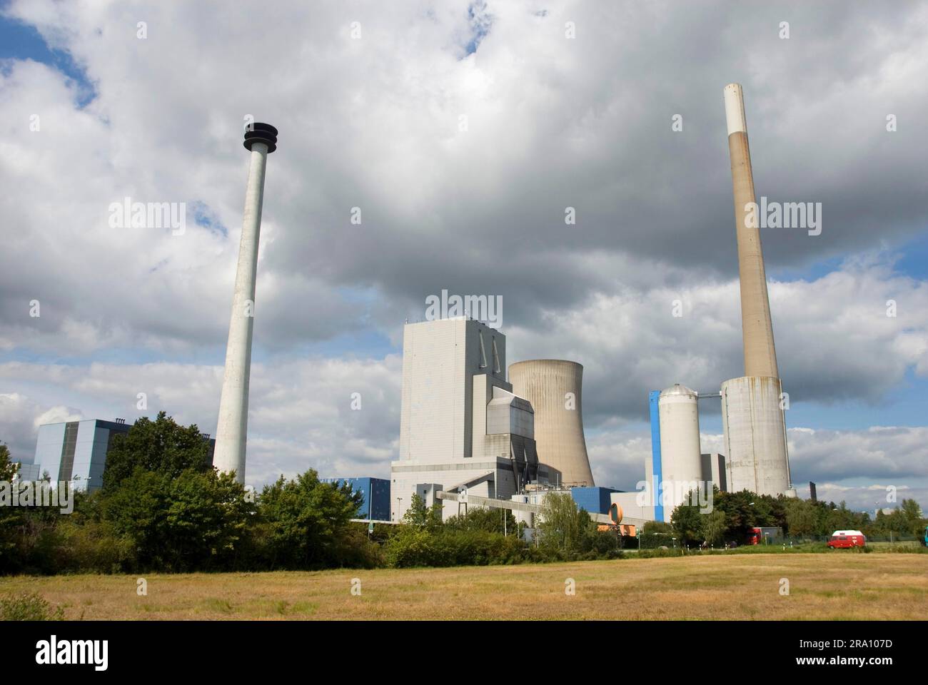 Coal-fired power station, power plant, coal-fired power station, Mehrum ...