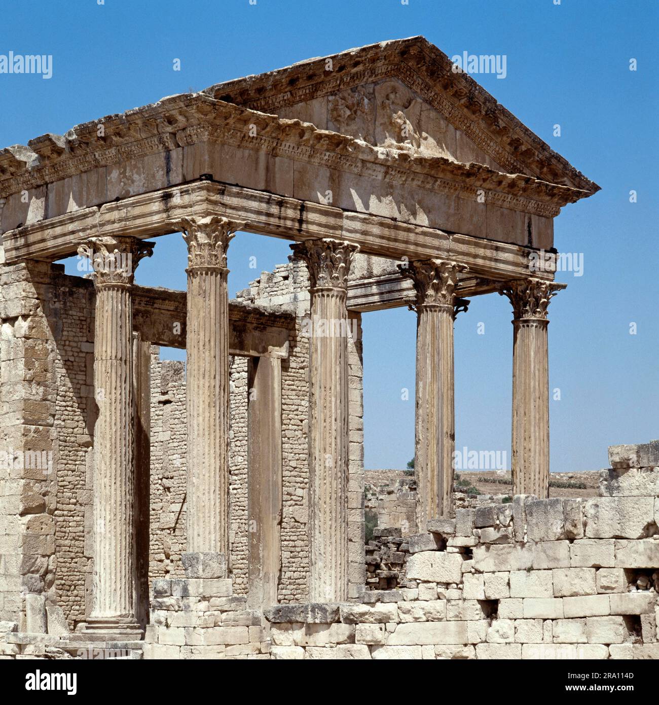 Roman thugga hi-res stock photography and images - Alamy
