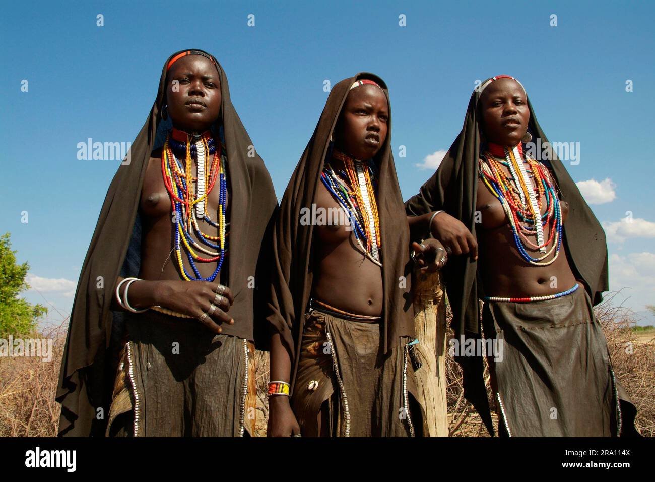 Girl, Arbore tribe, Southern Ethiopia Stock Photo - Alamy