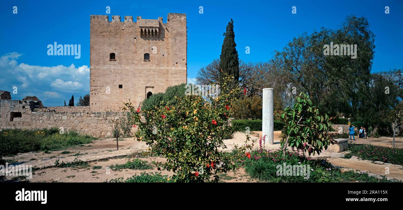 Kolossi Castle, St John's Castle, Kolossi, Republic of Cyprus Stock ...