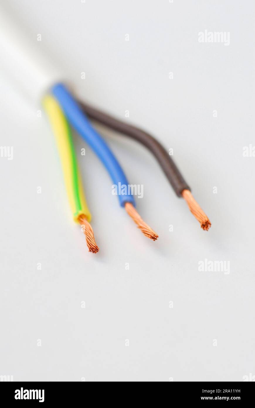 Power cable, electric, electricity Stock Photo - Alamy