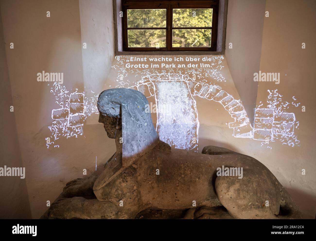 Roman House, museum, interactive exhibition, sphinx, wall projection ...