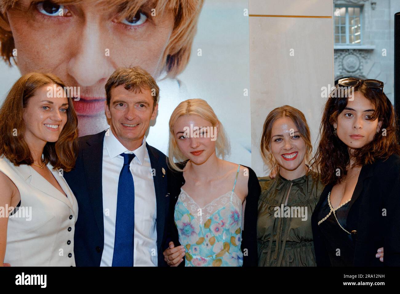 Paris, France. 28th June, 2023. Denis Westhoff (son of Francoise Sagan ...