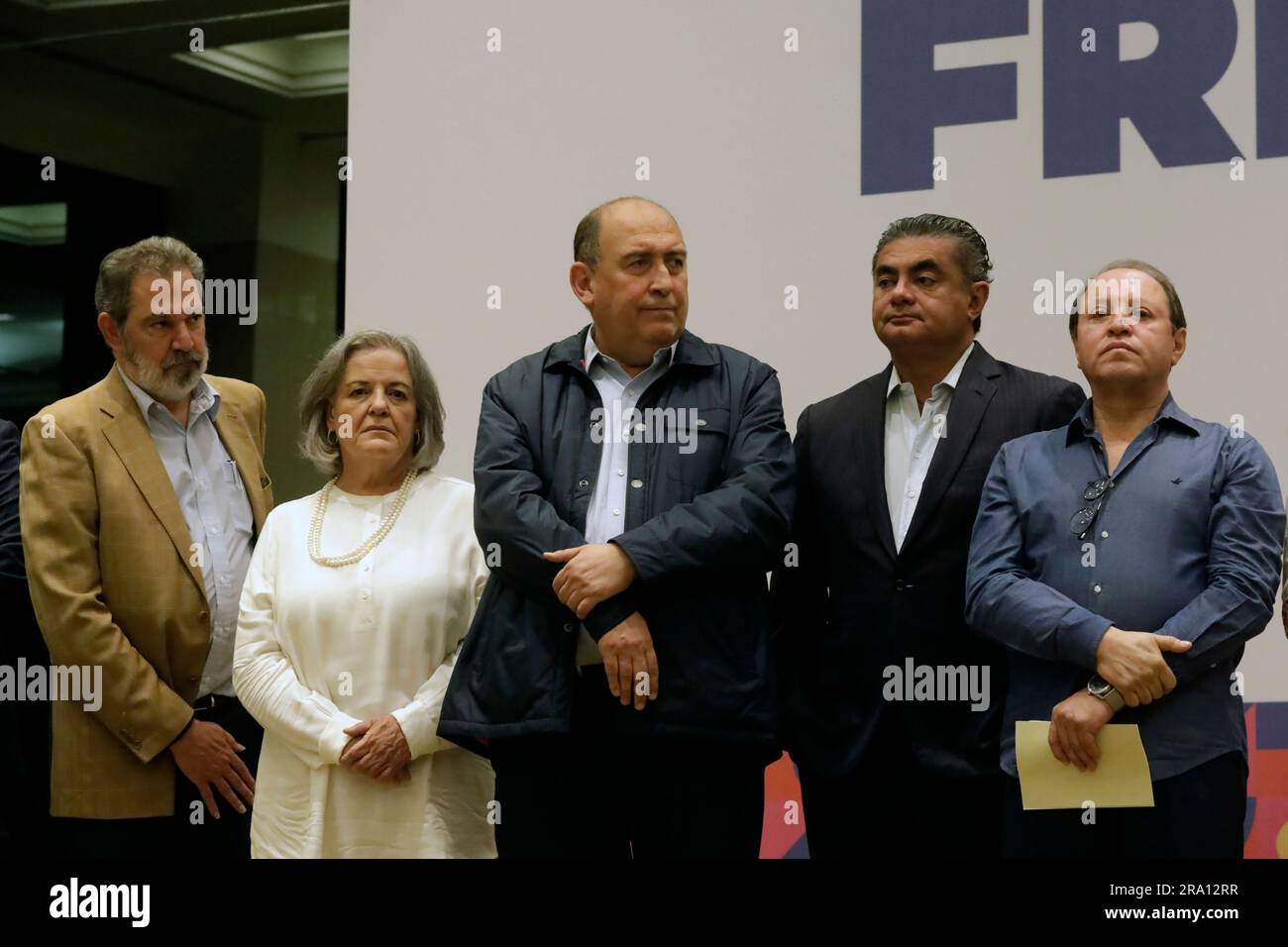 Non Exclusive: June 29, 2023, Mexico City, Mexico: Former advisers of ...