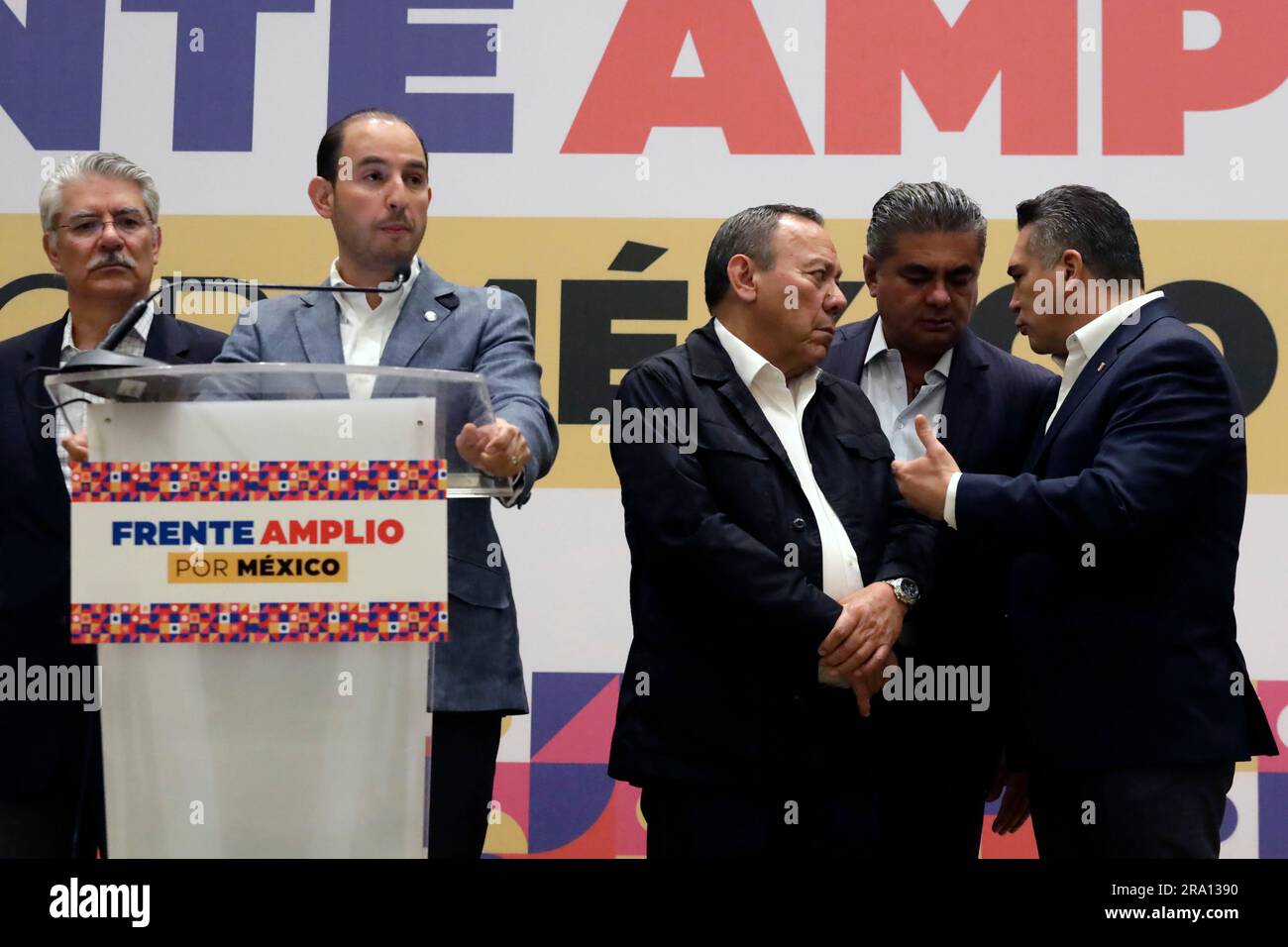 Non Exclusive: June 29, 2023, Mexico City, Mexico: The presidents of ...