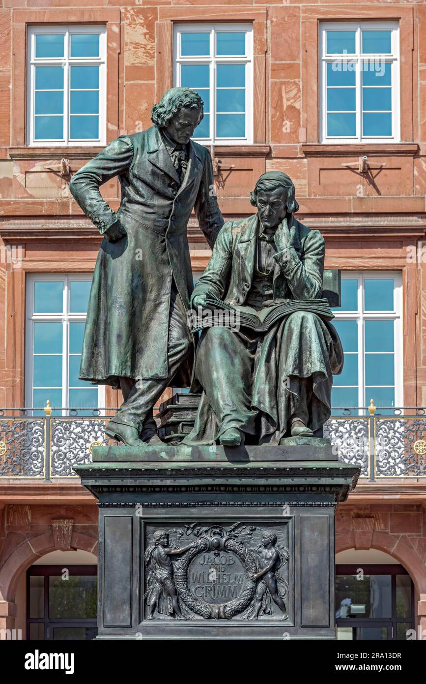 Monument to the Brothers Jakob and Wilhelm Grimm, Brothers Grimm ...