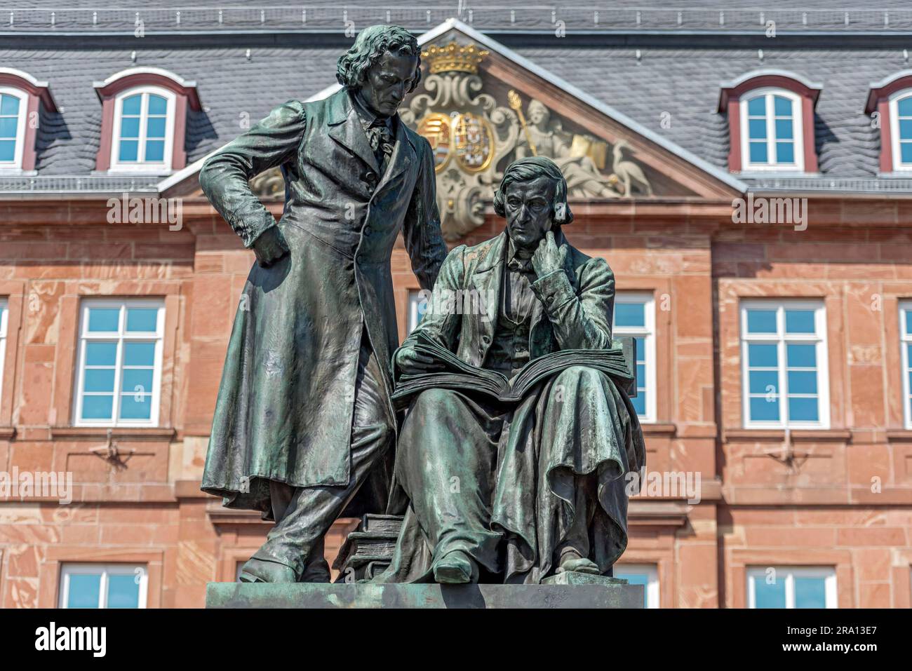 Monument to the Brothers Jakob and Wilhelm Grimm, Brothers Grimm Monument, German Studies, Fairy ...