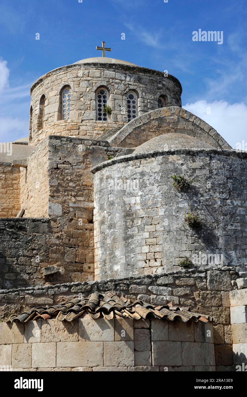 St Barnabas Monastery, Mesarya Plain, near Salamis, Turkish Republic of ...