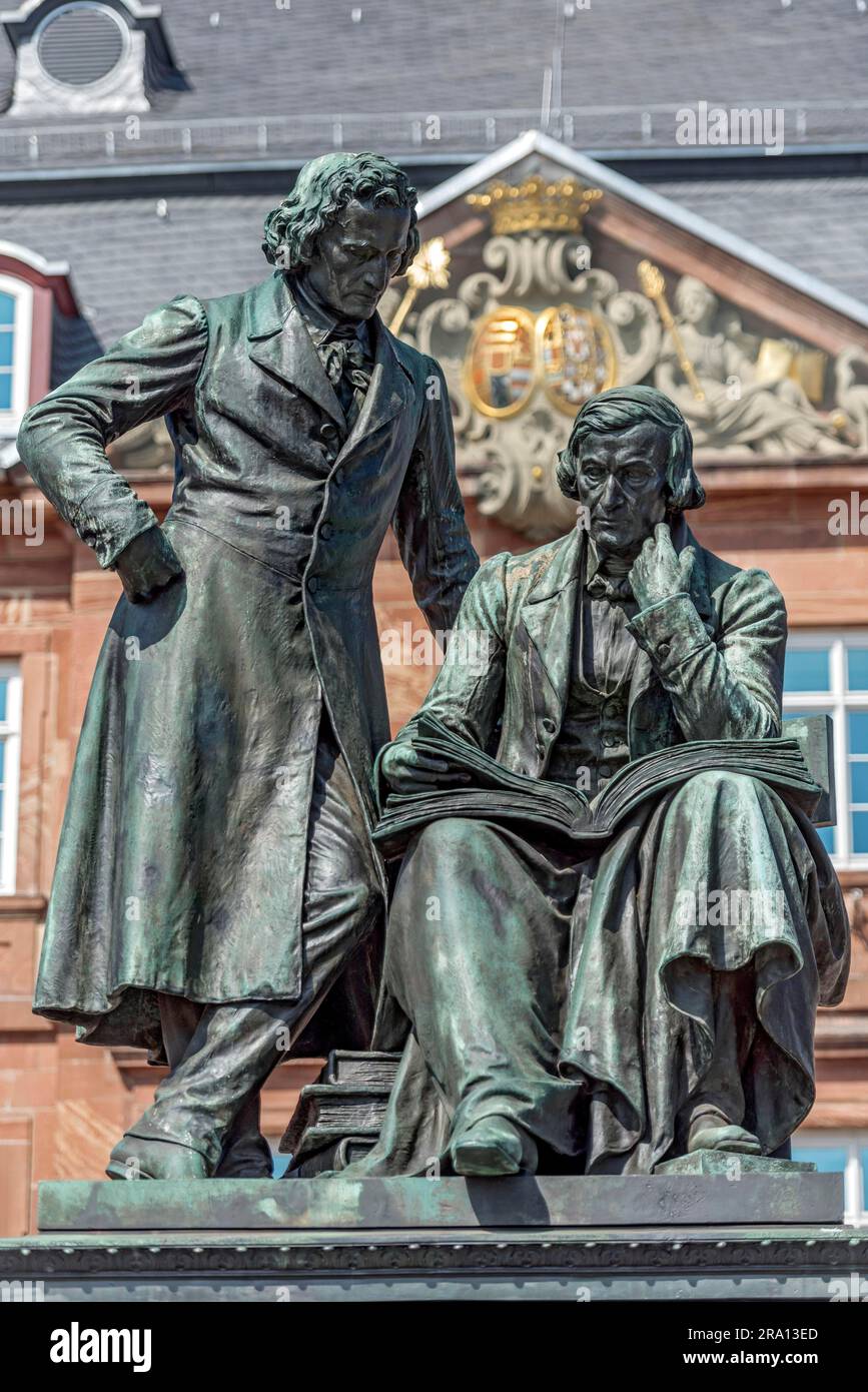 Monument to the Brothers Jakob and Wilhelm Grimm, Brothers Grimm ...
