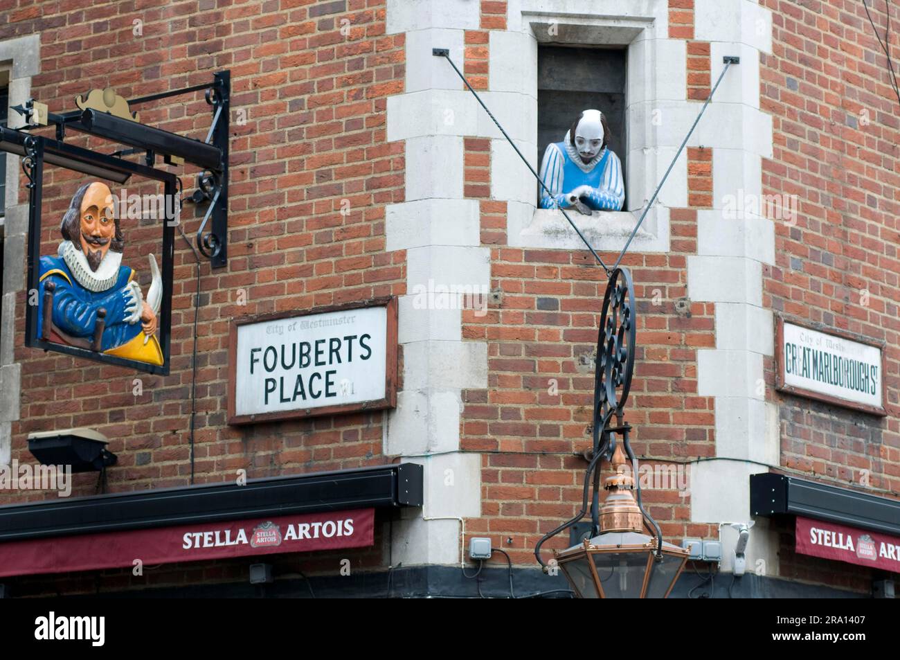 Shakespeare, Fouberts Place, Carnaby street, London, England, United ...