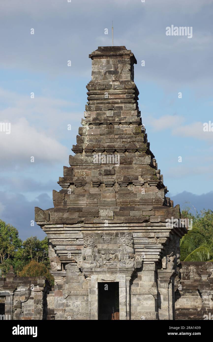 The beautiful Penataran temple in Blitar, East Java, Indonesia. This ...