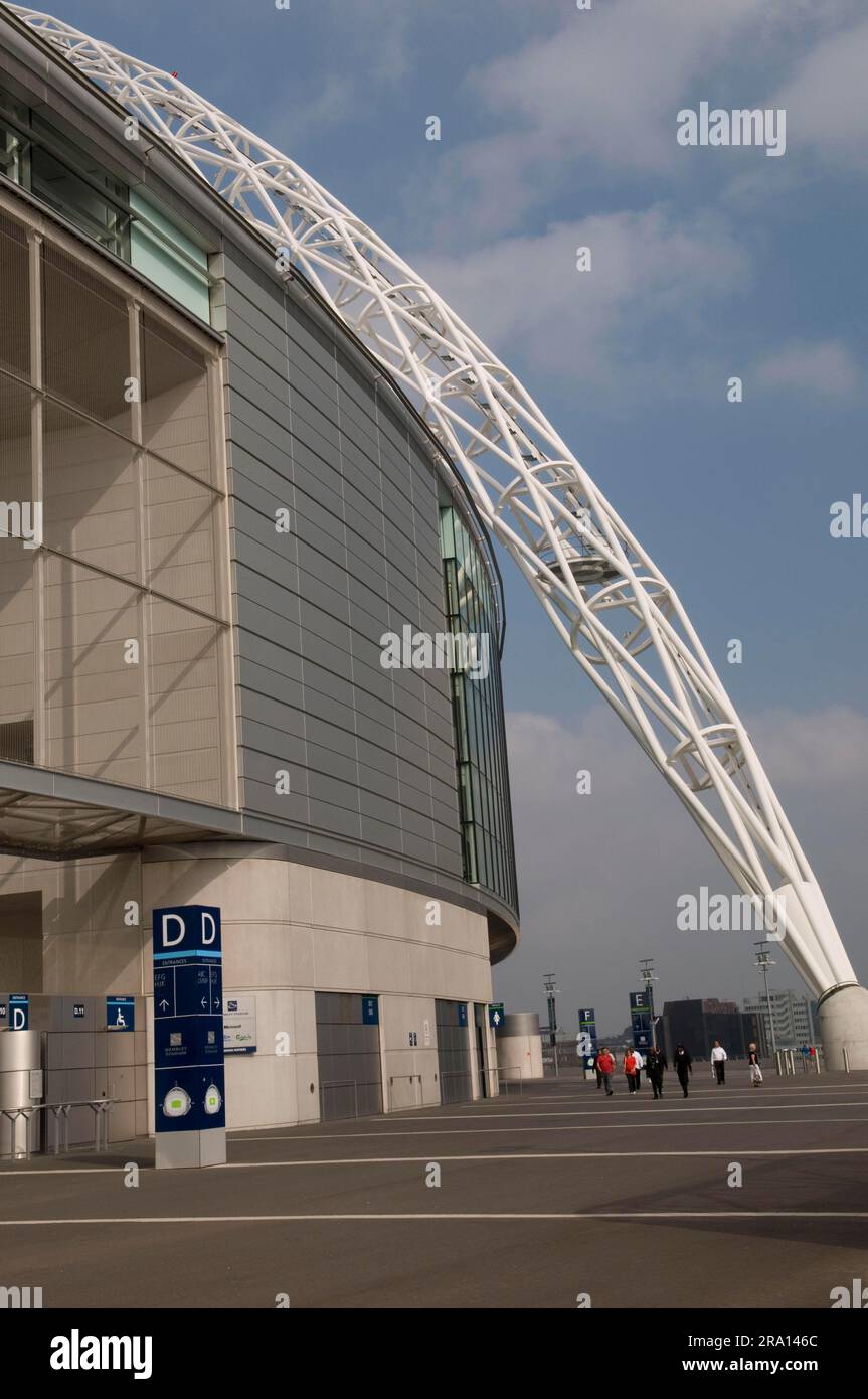 Wembley Stadium, Wembley, Brent, London, England, United Kingdom Stock ...