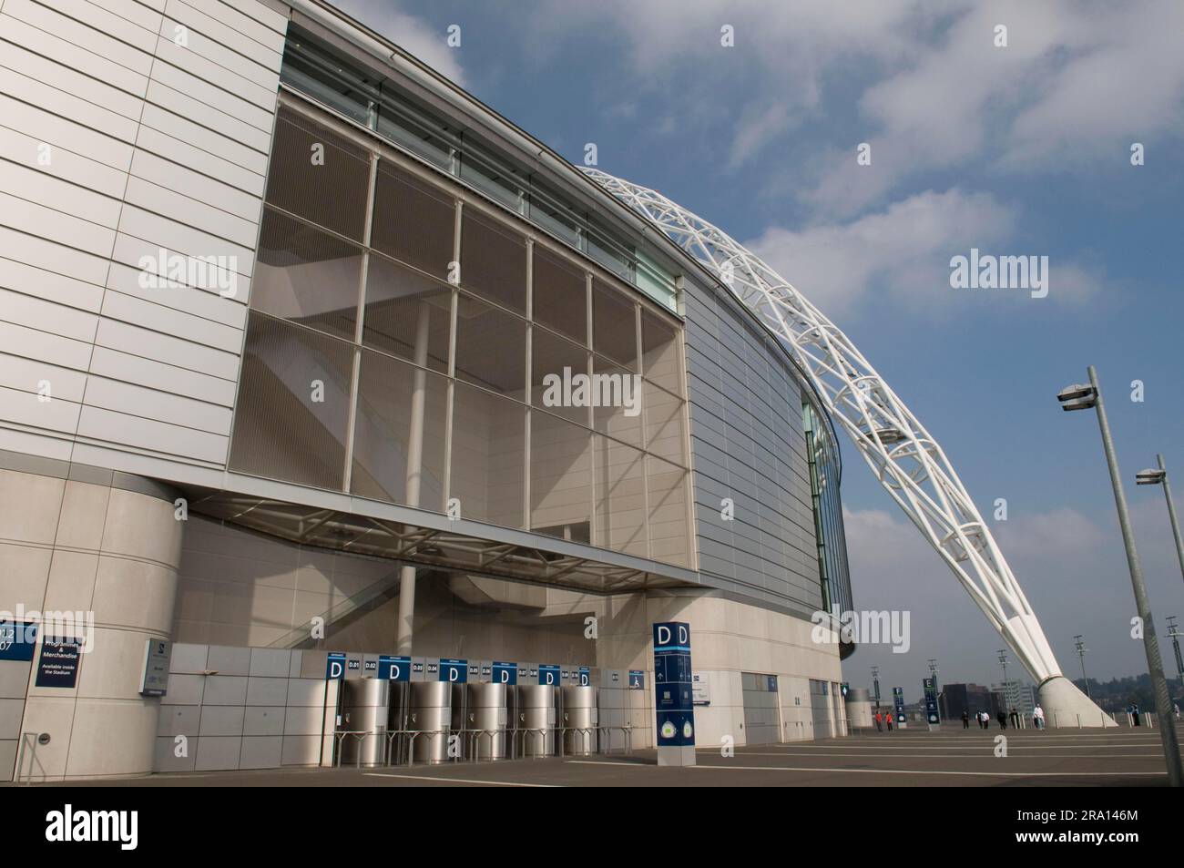 Entrance, Wembley Stadium, Wembley, Brent, London, England, United ...