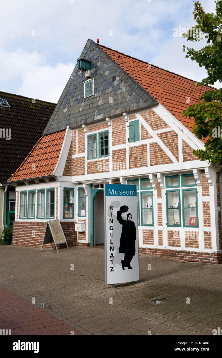 Ringelnatz Museum, Cuxhaven, Lower Saxony, Germany Stock Photo - Alamy
