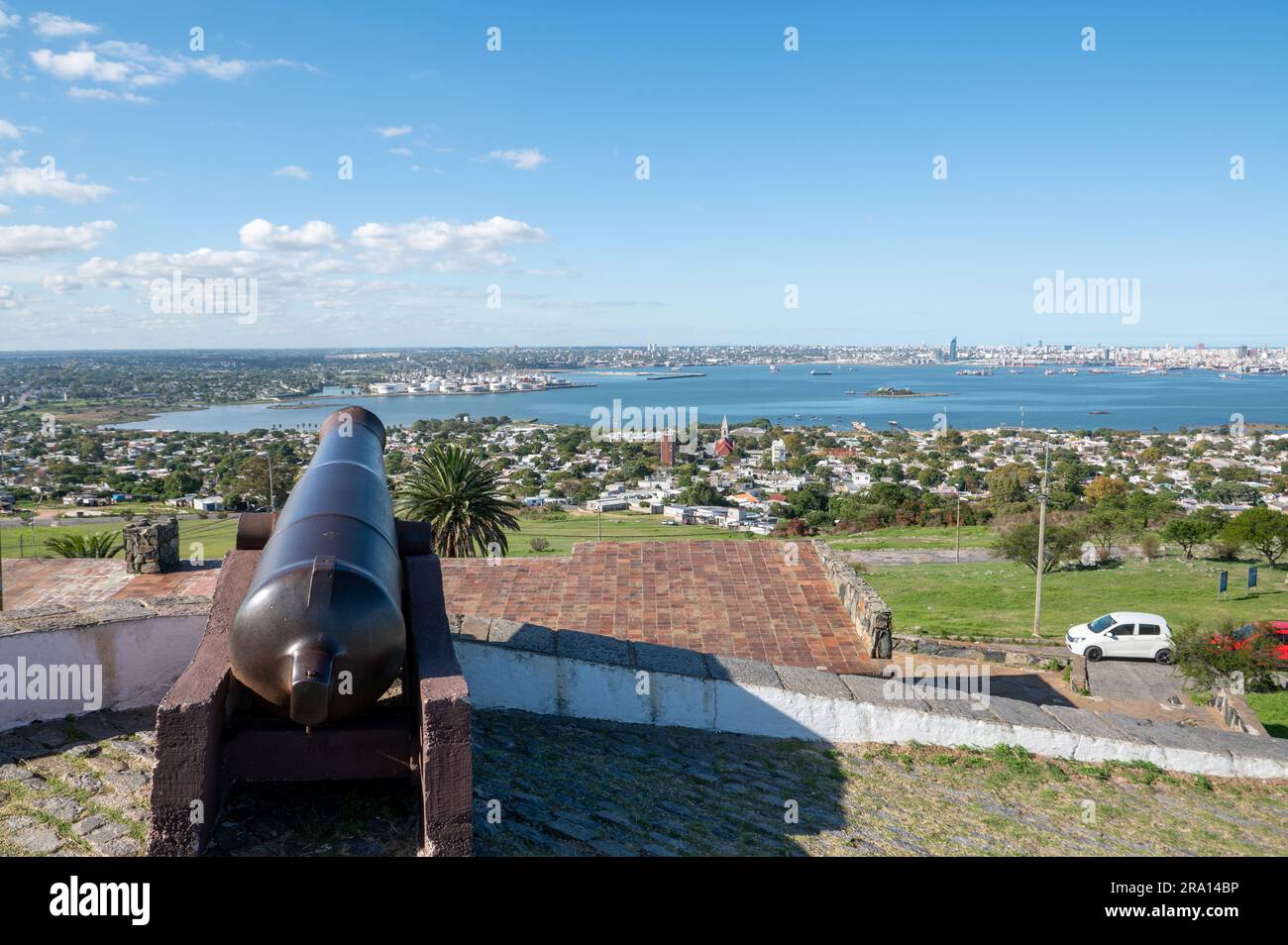 Cityscape of the city of Montevideo in the capital of Uruguay in 2023 ...