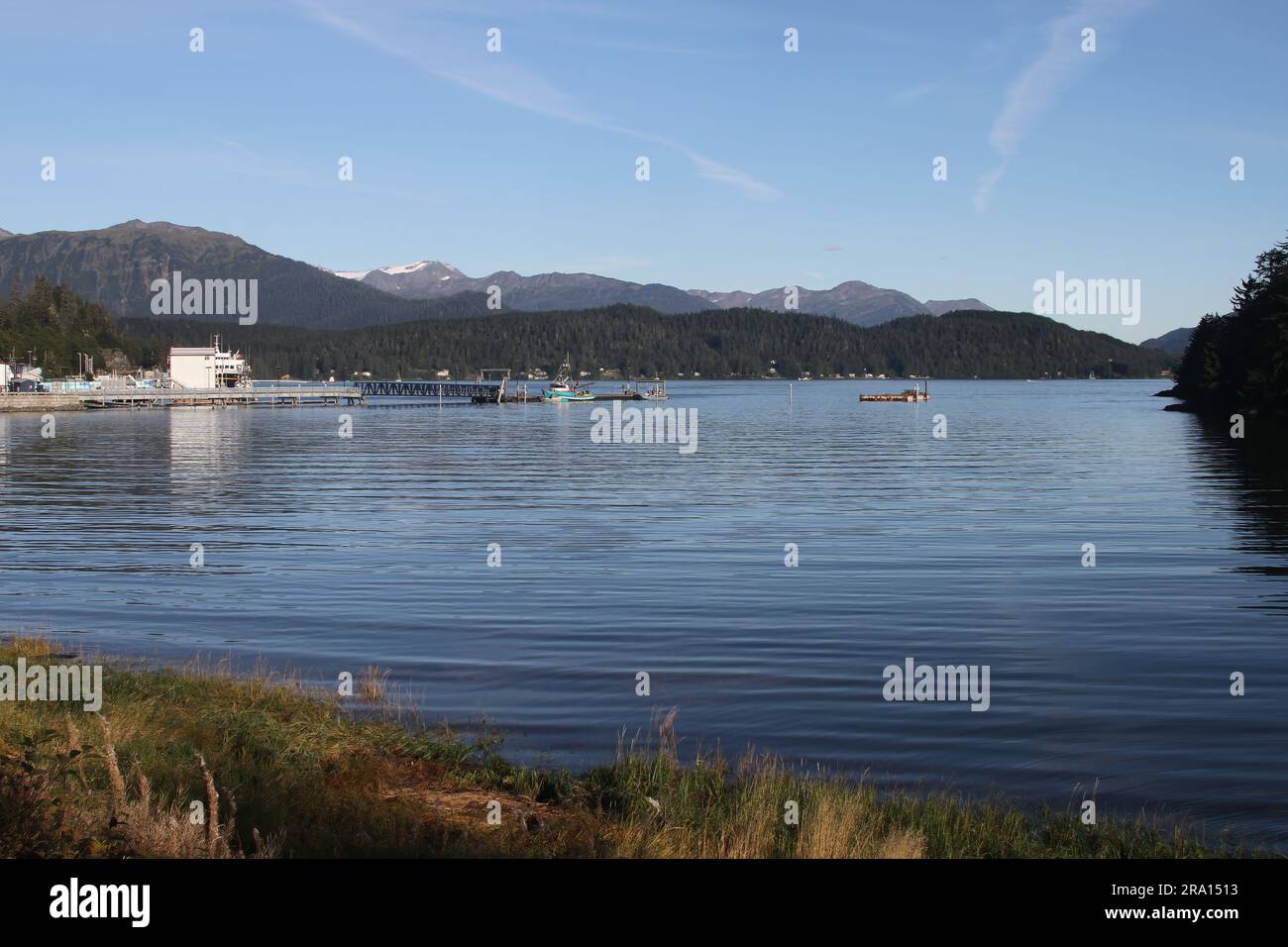 Juneau Alaska; city; nature; waterfront Stock Photo - Alamy