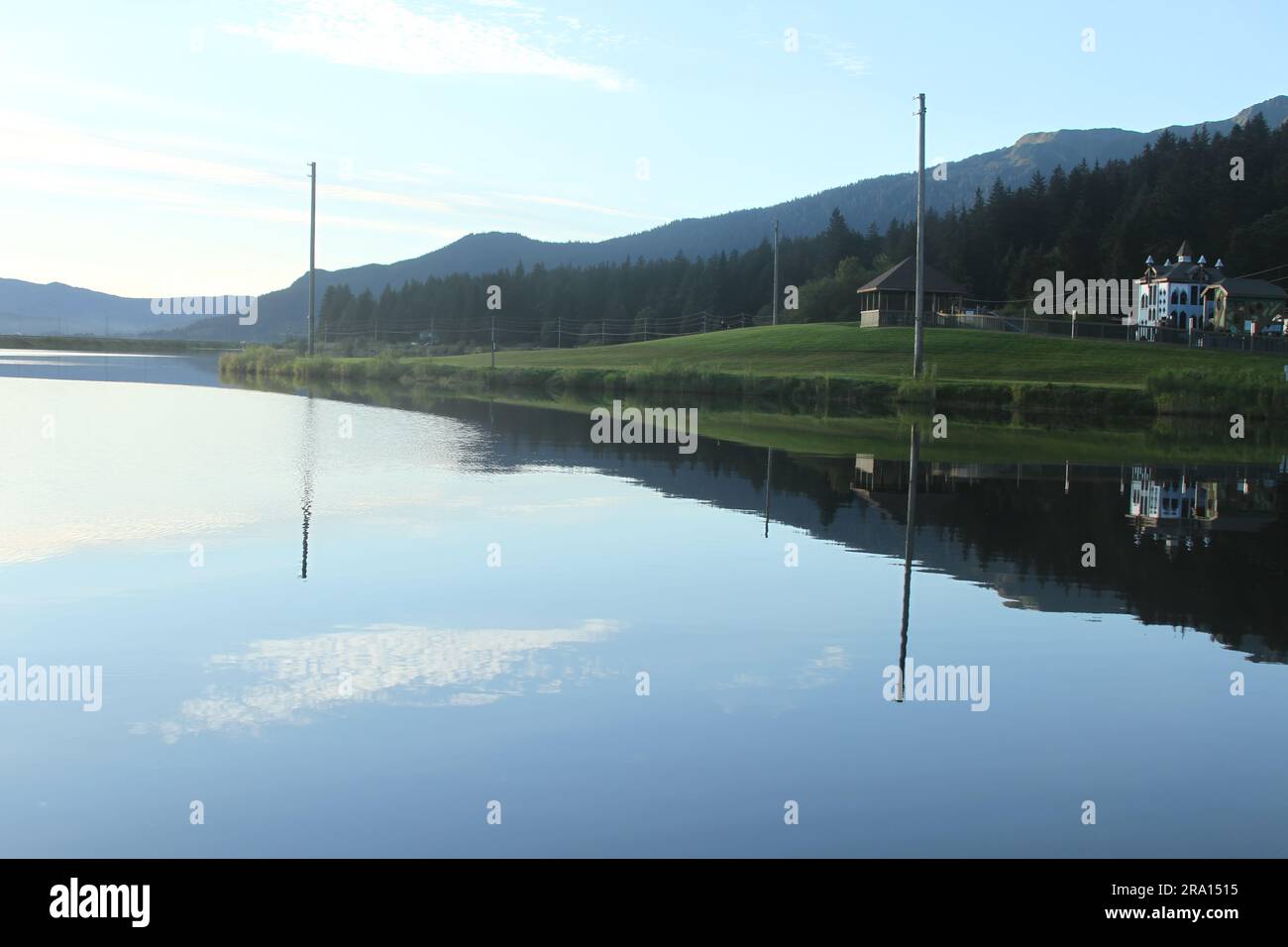 Juneau Alaska; city; nature; waterfront Stock Photo - Alamy