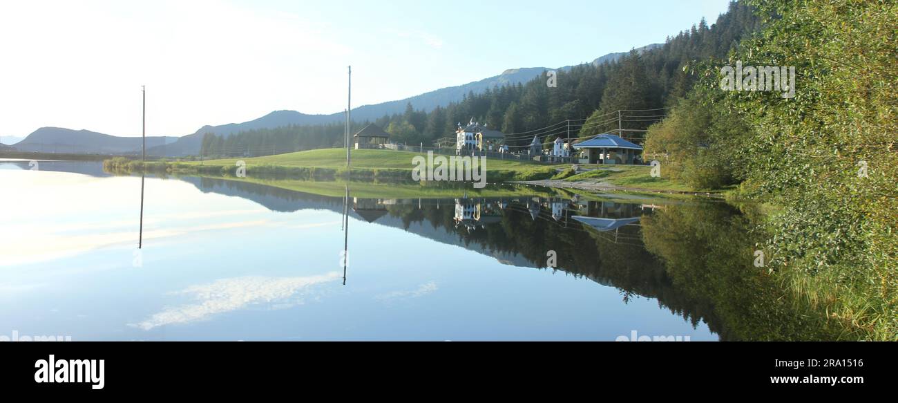 Juneau Alaska; city; nature; waterfront Stock Photo - Alamy