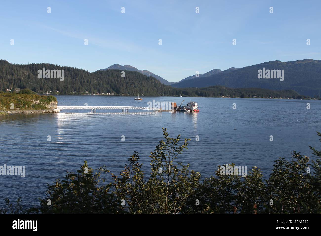 Juneau Alaska; city; nature; waterfront Stock Photo - Alamy