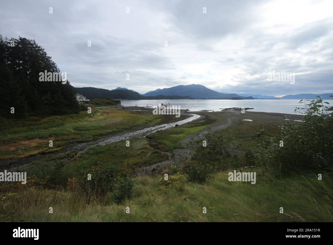 Juneau Alaska; city; nature; waterfront Stock Photo - Alamy
