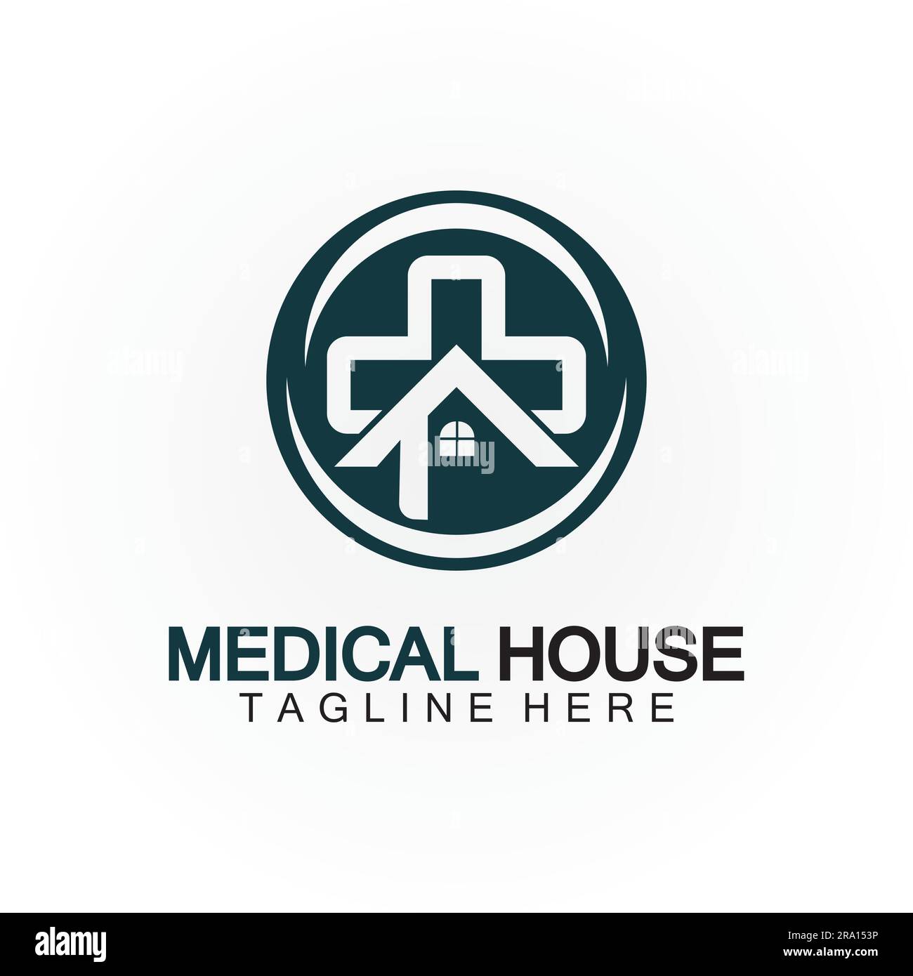 Medical house healthcare logo vector design template Stock Vector Image ...