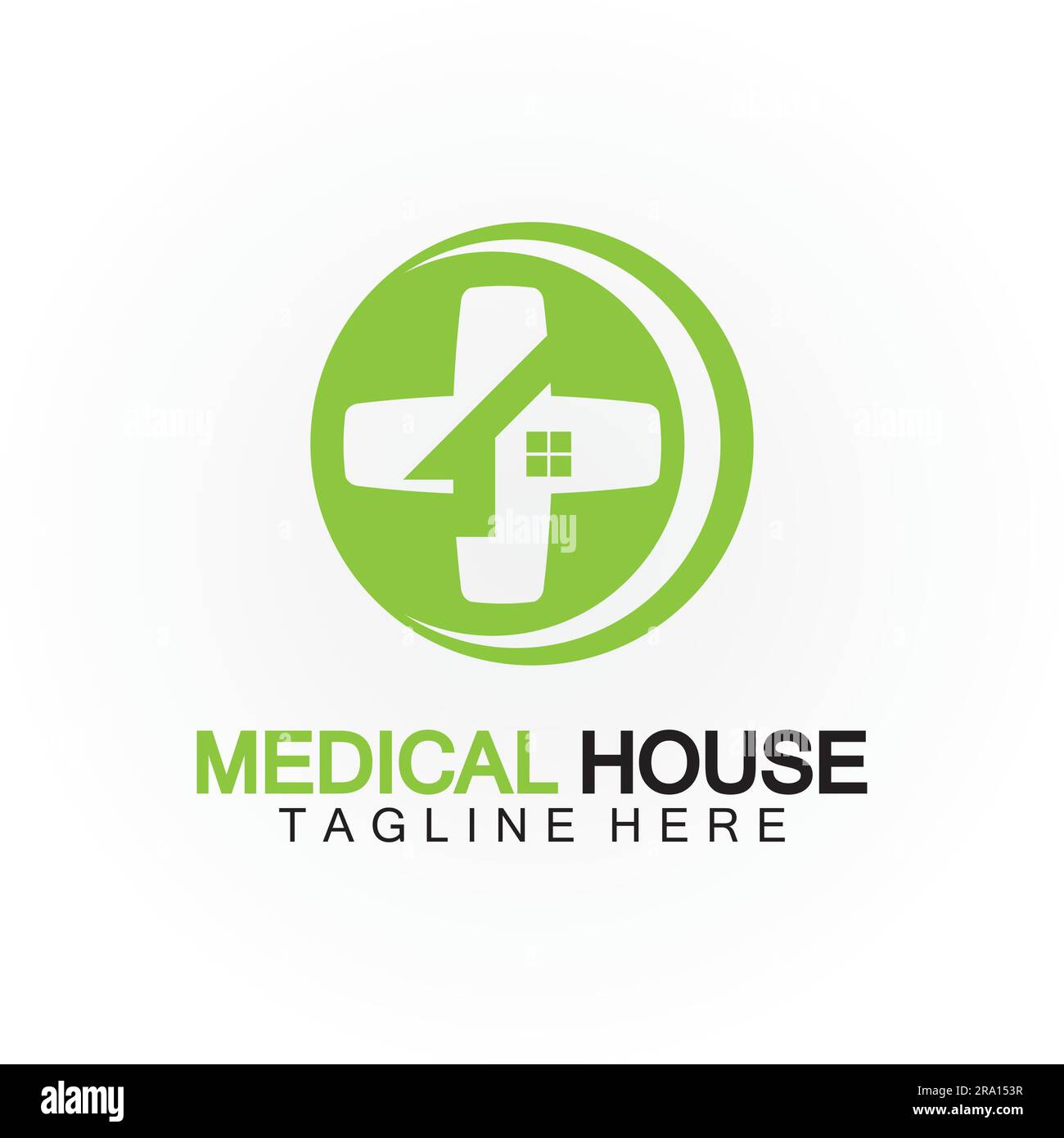 Medical house healthcare logo vector design template Stock Vector Image ...