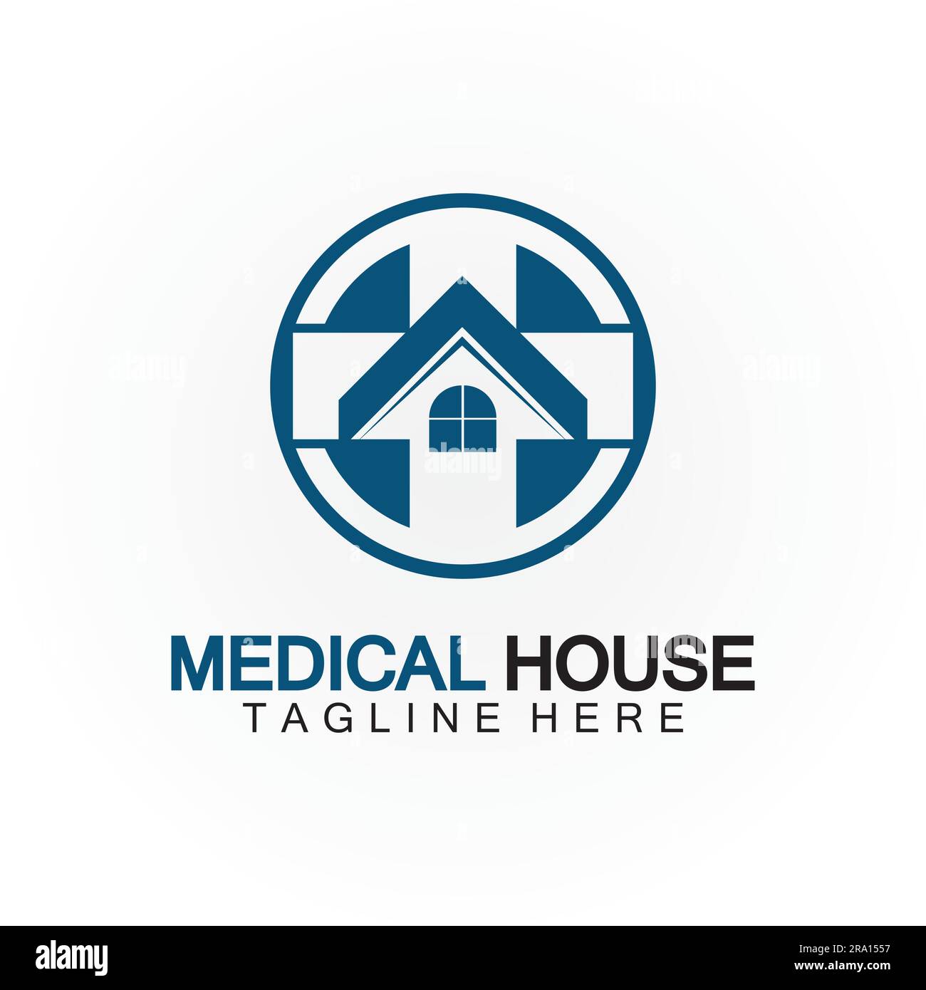 Medical house healthcare logo vector design template Stock Vector Image ...
