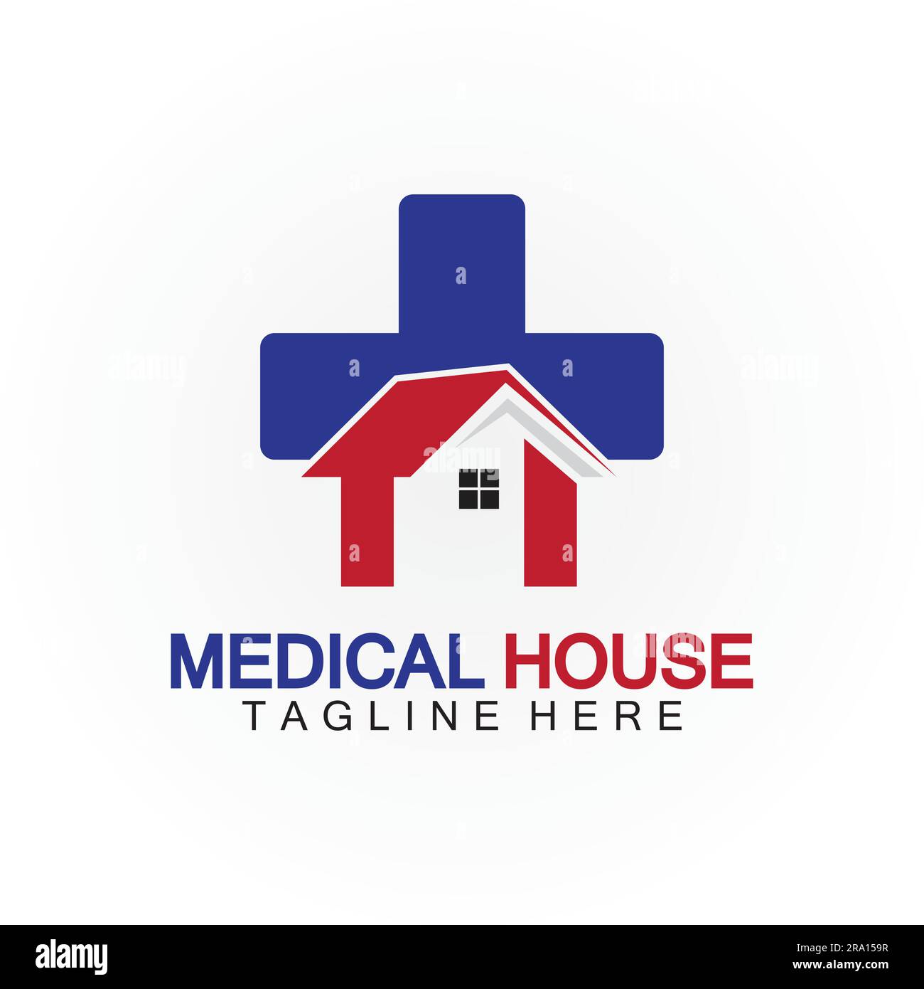 Medical house healthcare logo vector design template Stock Vector Image ...