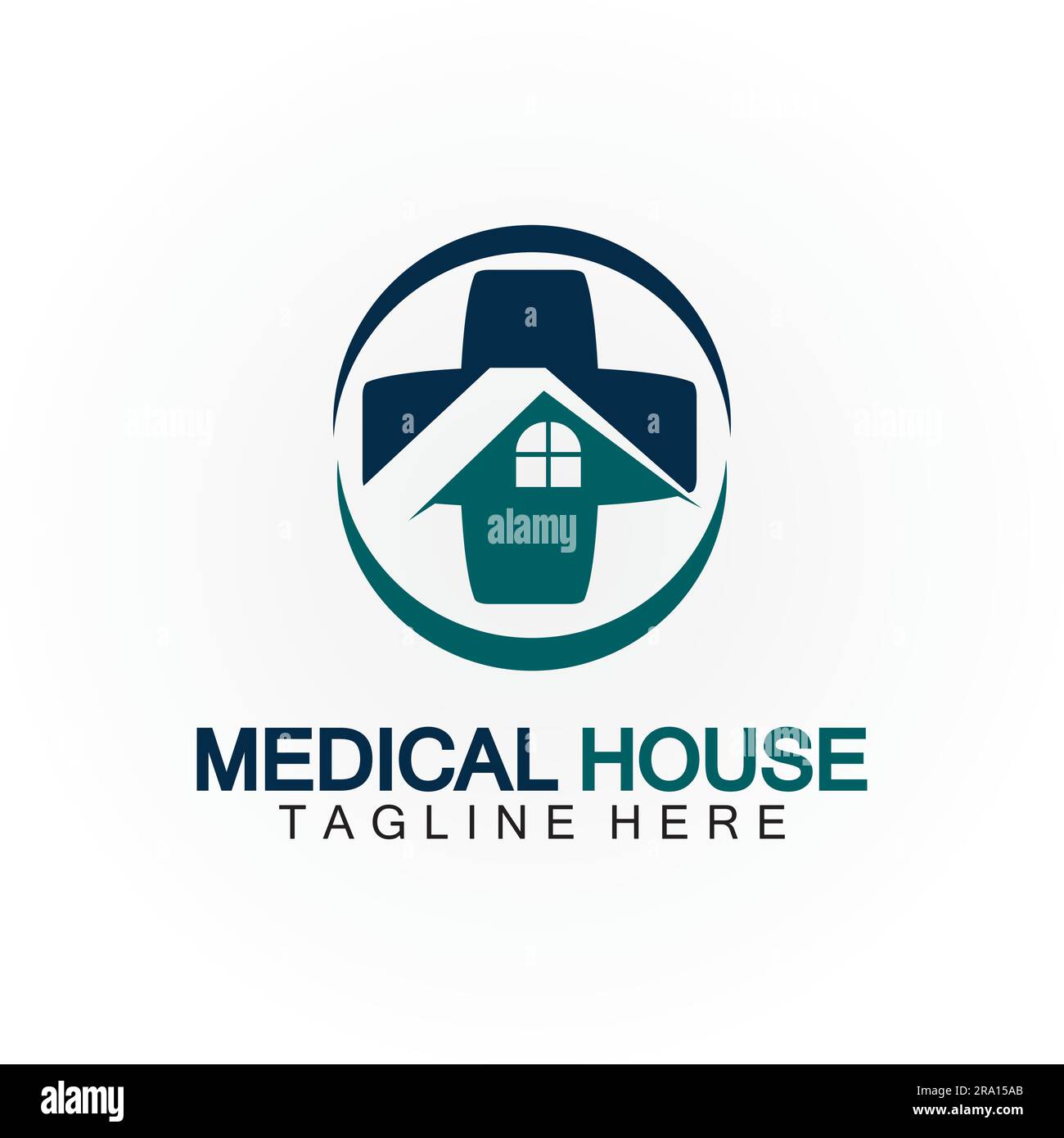 Medical house healthcare logo vector design template Stock Vector Image ...