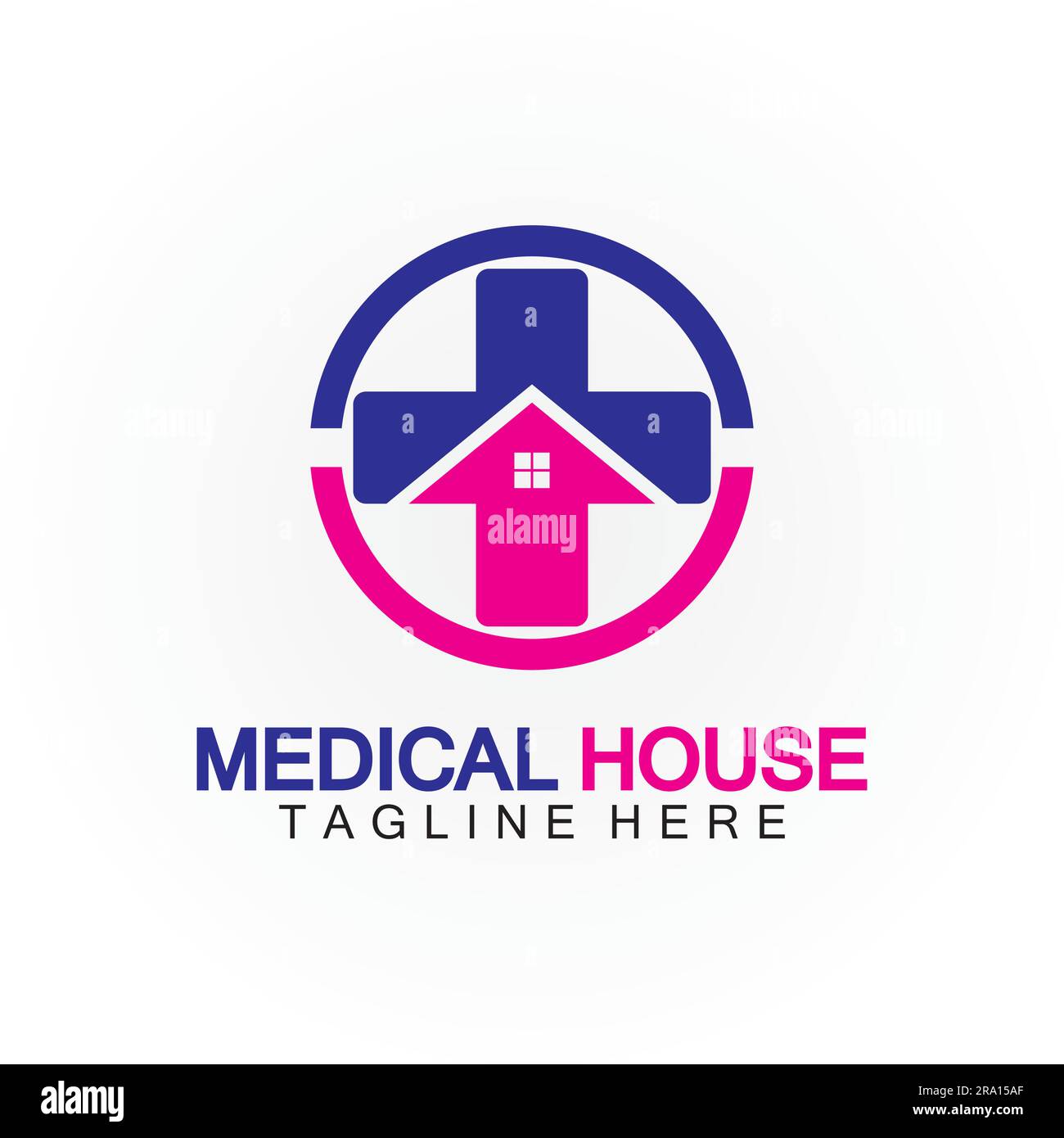 Medical house healthcare logo vector design template Stock Vector Image ...