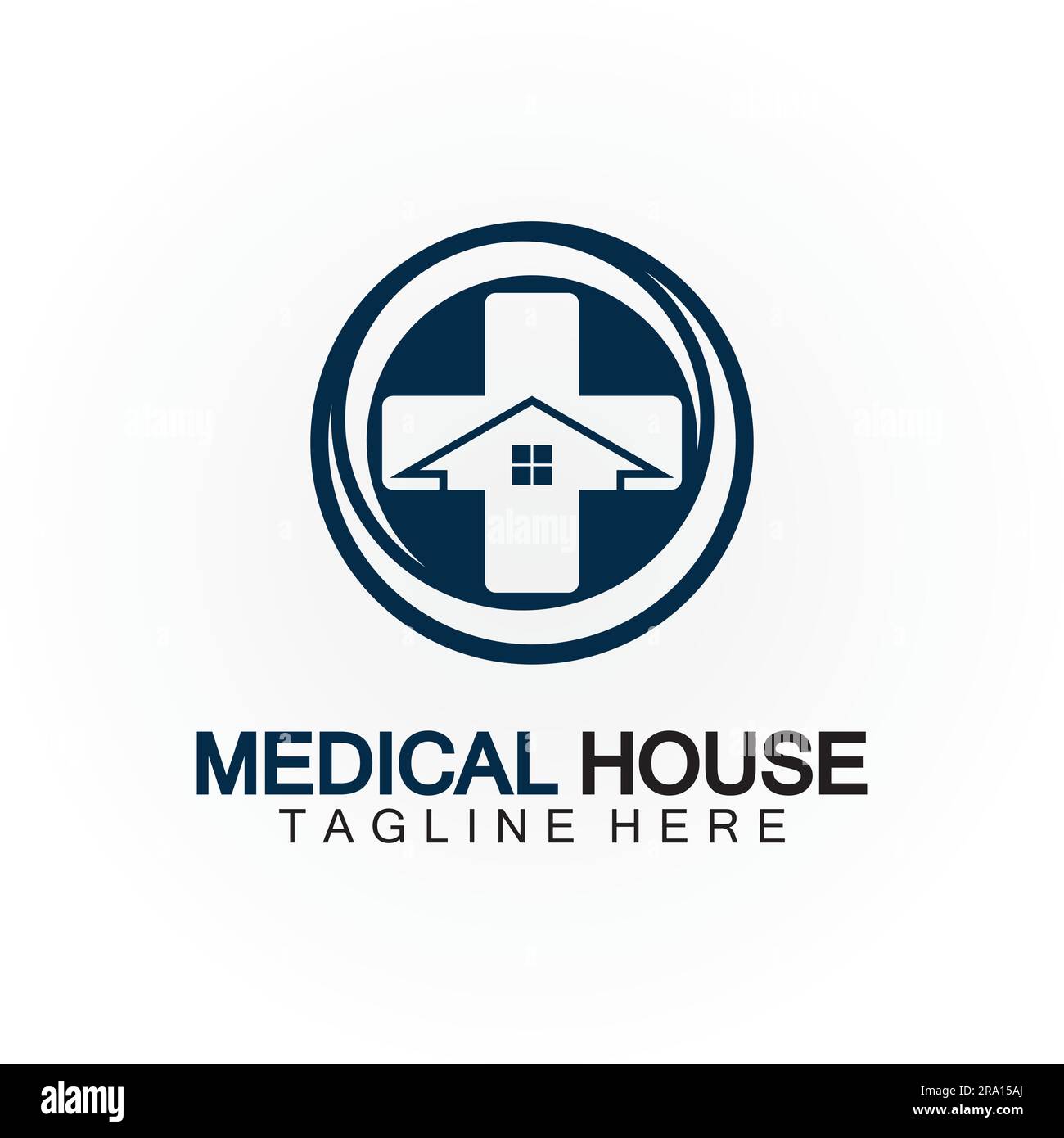 Medical house healthcare logo vector design template Stock Vector Image ...
