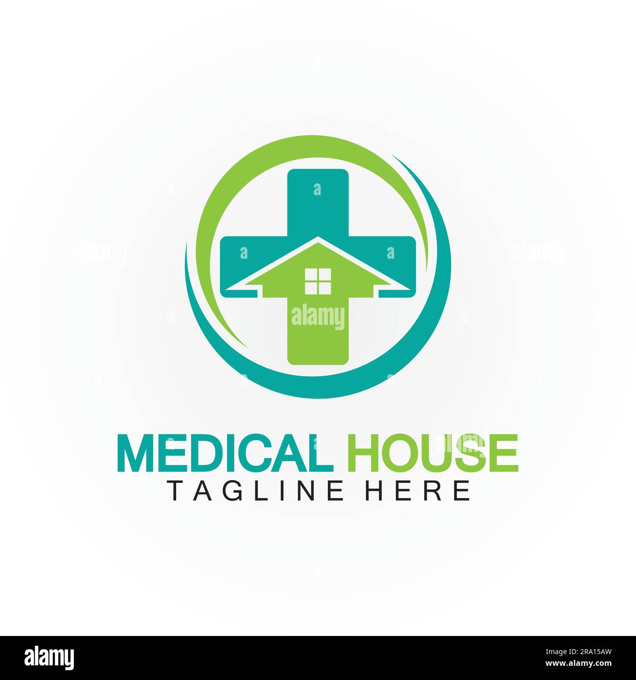 Medical house healthcare logo vector design template Stock Vector Image ...