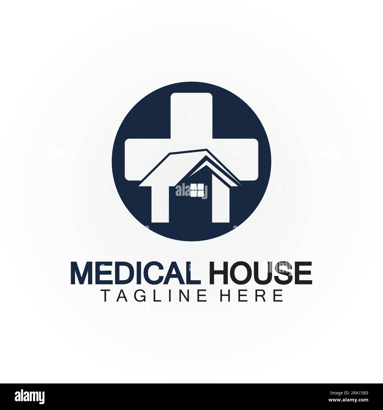 Medical house healthcare logo vector design template Stock Vector Image ...