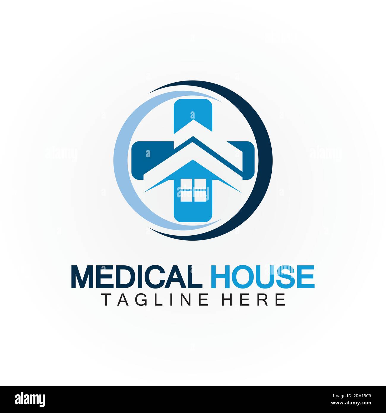 Medical house healthcare logo vector design template Stock Vector Image ...