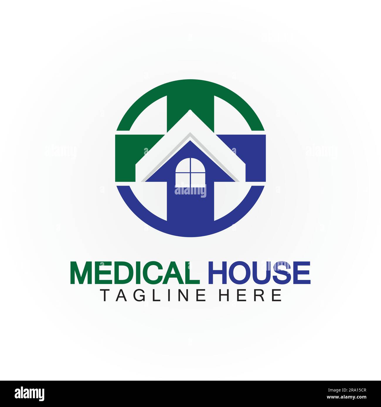 Medical house healthcare logo vector design template Stock Vector Image ...