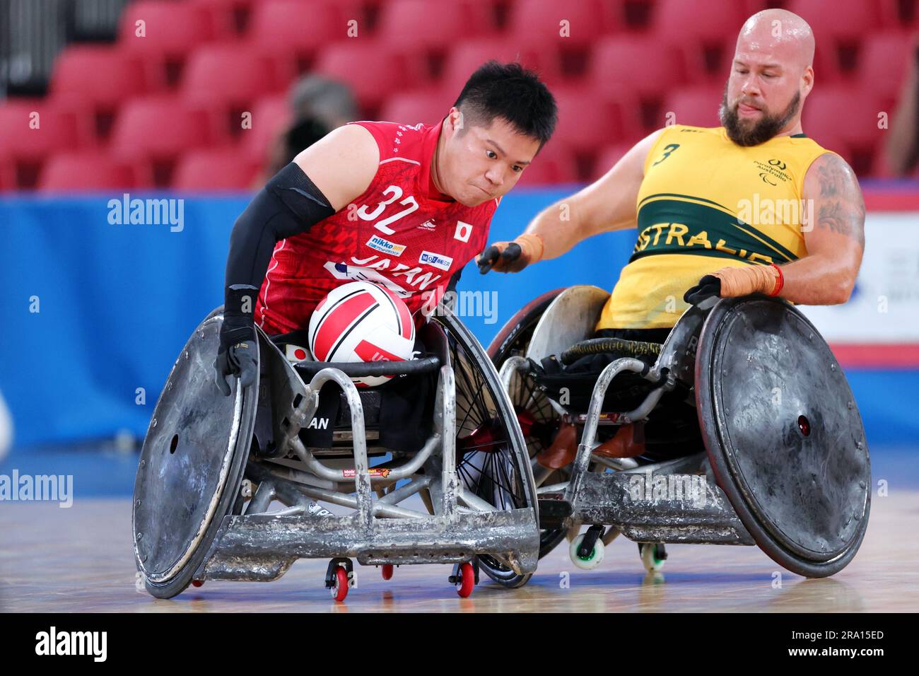 Tokyo, Japan. 29th June, 2023. (L-R) Katsuya Hashimoto (JPN), Ryley ...
