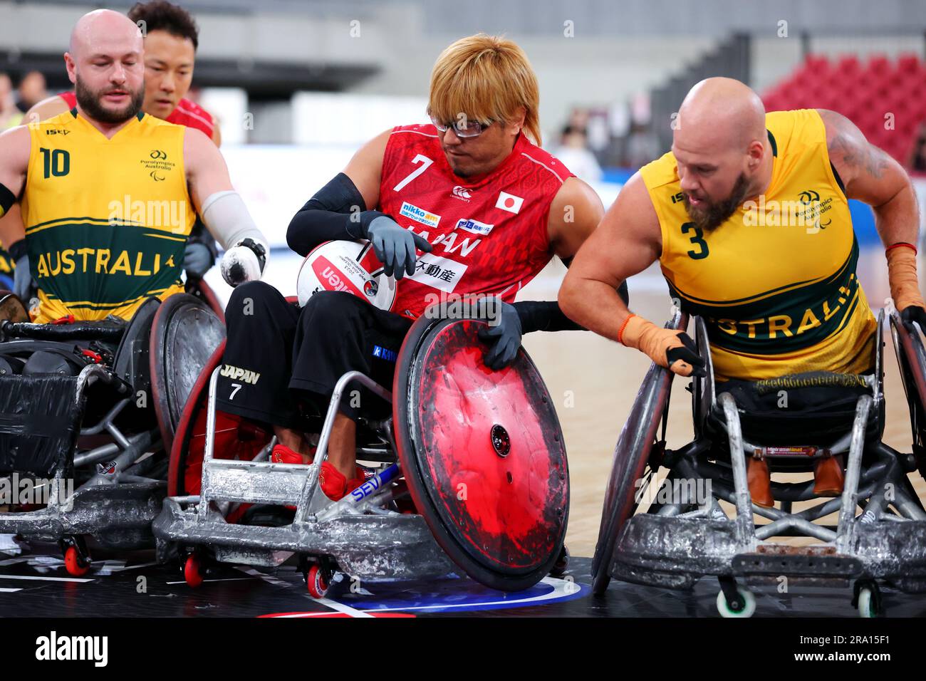 Tokyo, Japan. 29th June, 2023. (L-R) Chris Bond (AUS), Daisuke Ikezaki ...