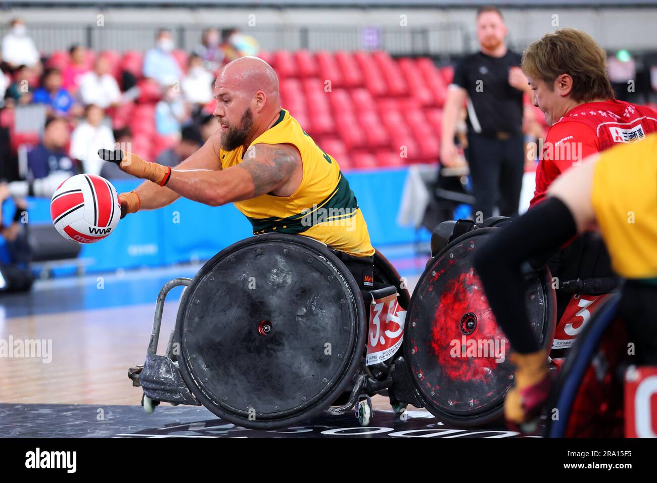 Tokyo, Japan. 29th June, 2023. Ryley Batt (AUS) Wheelchair Rugby ...